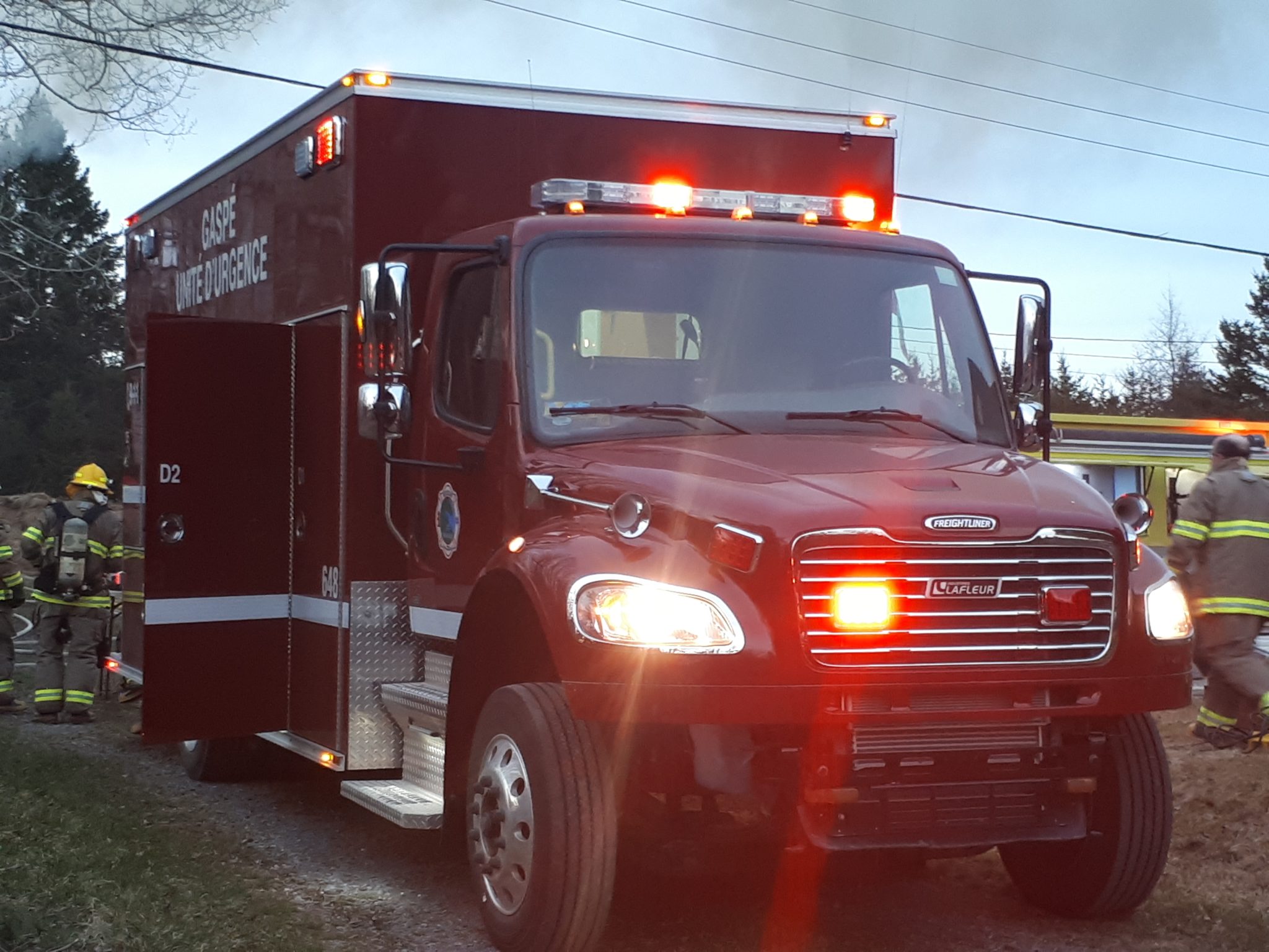 Feu à Maria : un homme arrêté | Le Soir Baie-des-Chaleurs