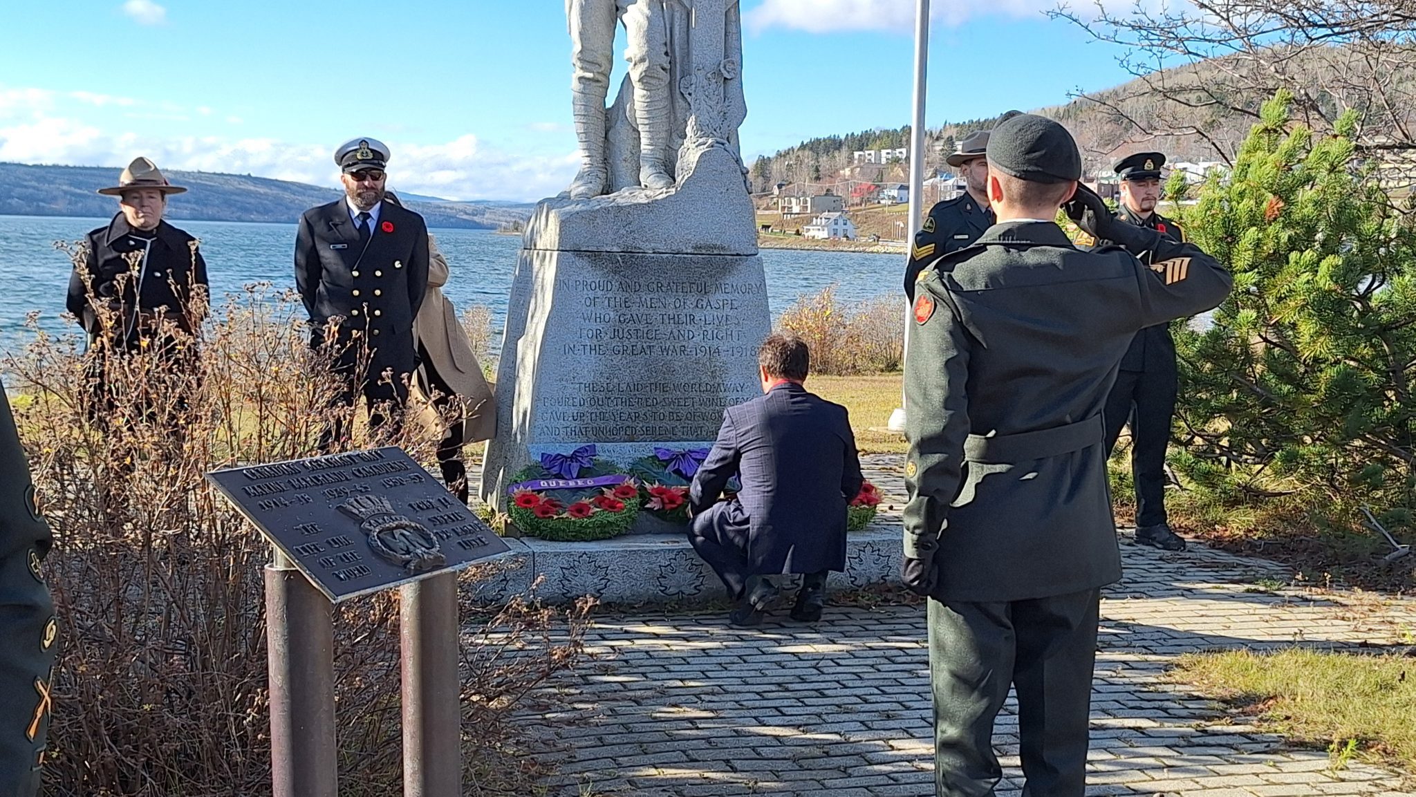 Gaspé rend hommage à ses Héros | Le Soir Baie-des-Chaleurs
